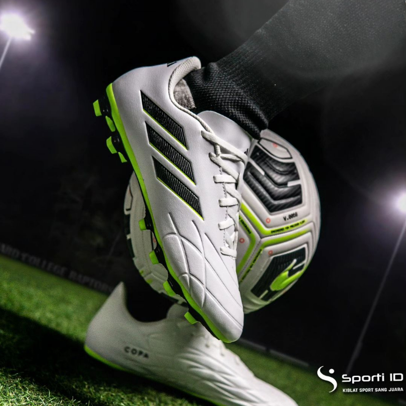 Jual Sepatu Bola Adidas Copa Pure.4 FxG - White Black Lemon GZ2536 ...