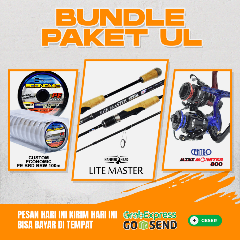 Jual PAKET MANCING UL ULTRALIGHT | PAKET SIAP MANCING | Shopee Indonesia