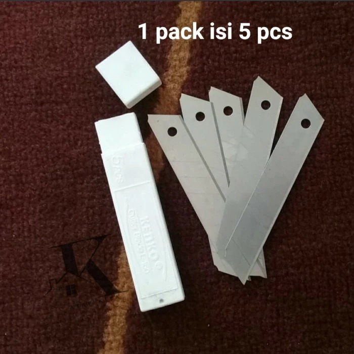 Jual Isi Cutter Kenko L 500 / Refil Spare Blade L150 / Pisau Cutter ...