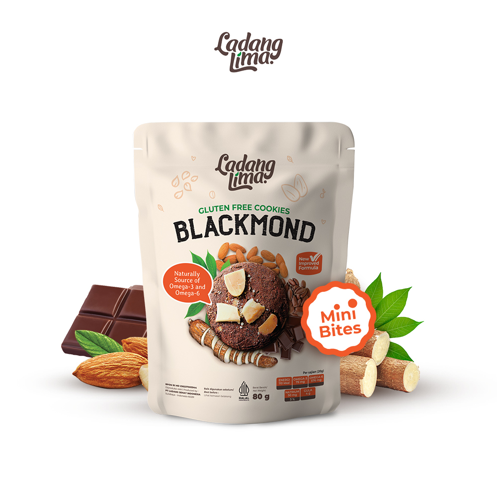 Jual Blackmond Mini Bites 80gr - Ladang Lima | Shopee Indonesia