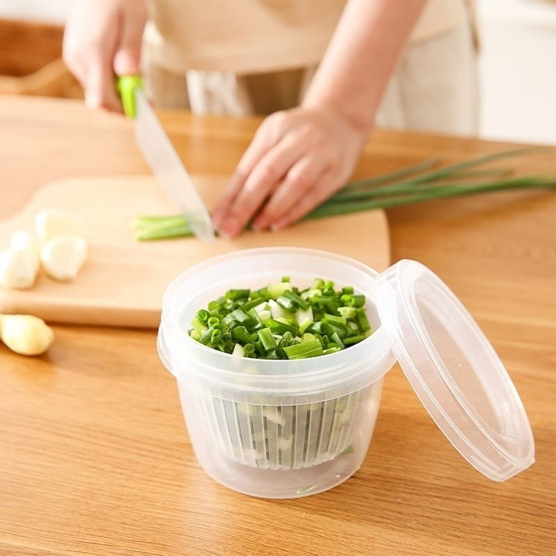 Jual MH - kotak tirisan sayur - tempat tirisan sayur - toples tirisan ...