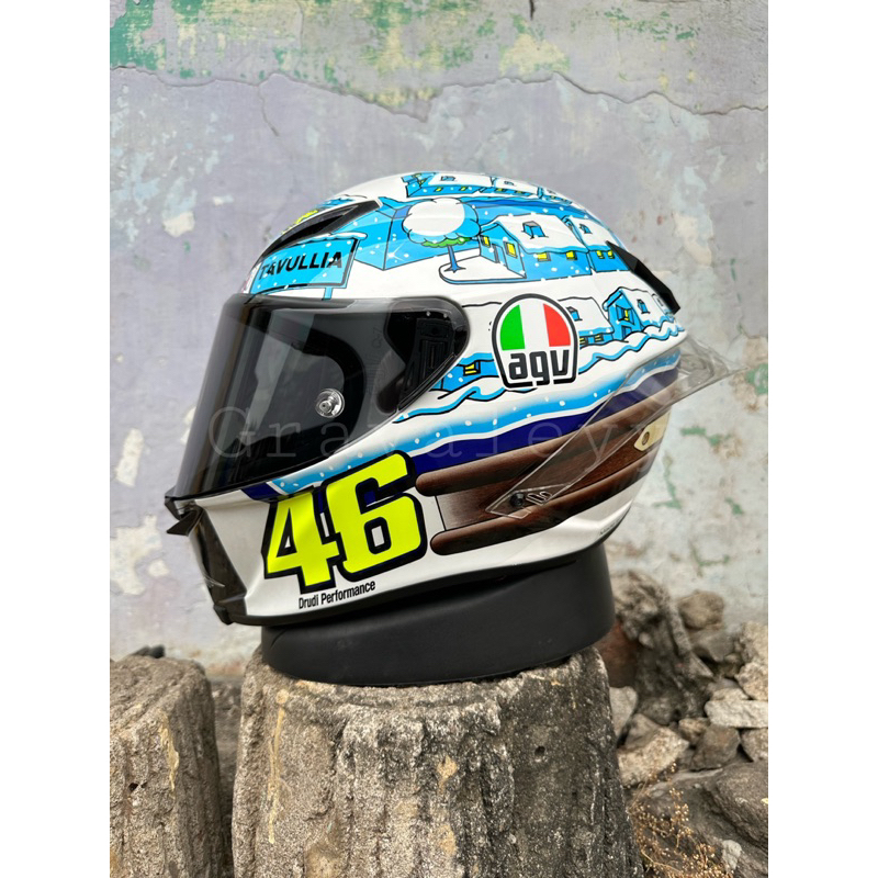 Jual AGV PISTA GPR TAVULLIA FULL SET DARK SMOKE GP RACE 3 | Shopee ...