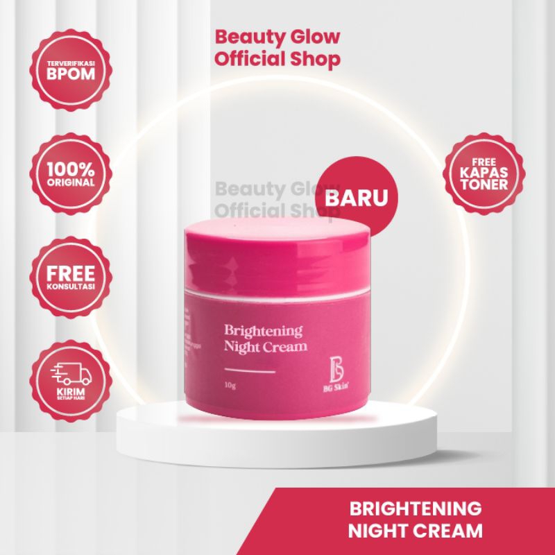 Jual BG Skin Night Cream Krim Malam | Shopee Indonesia