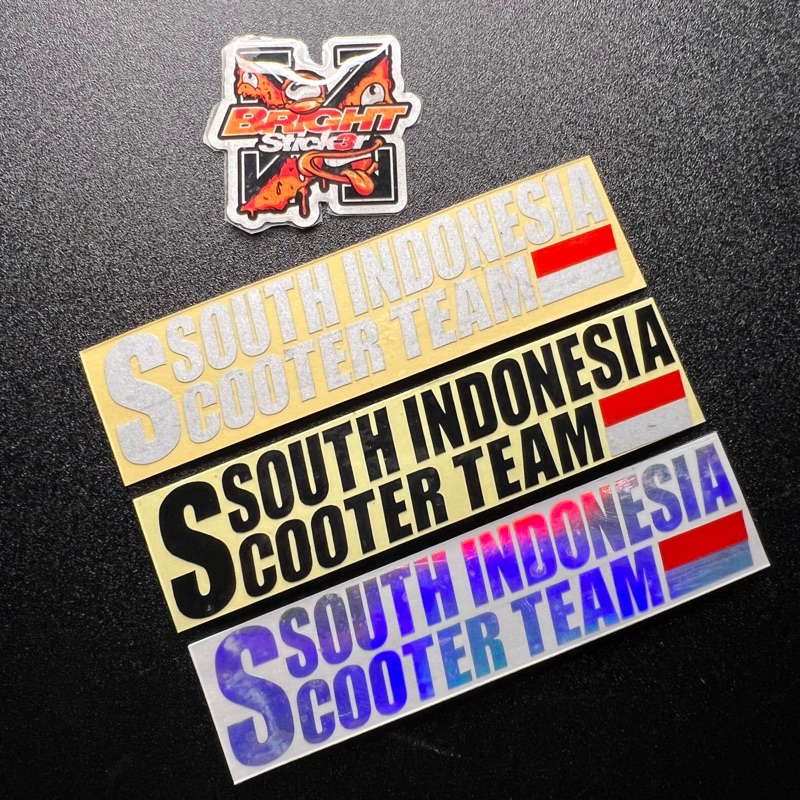Jual Sticker Stiker SOUTH INDONESIA SCOOTER TEAM Cutting | Shopee Indonesia