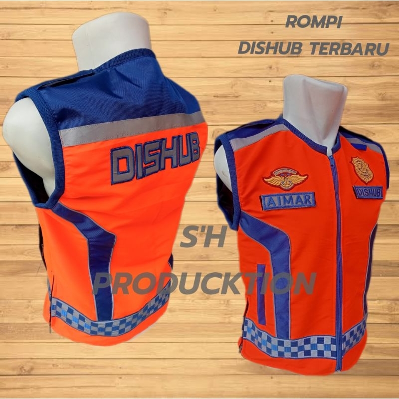 Jual rompi dishub rompi kemenhub rompi taslan rompi dinas perhubungan ...