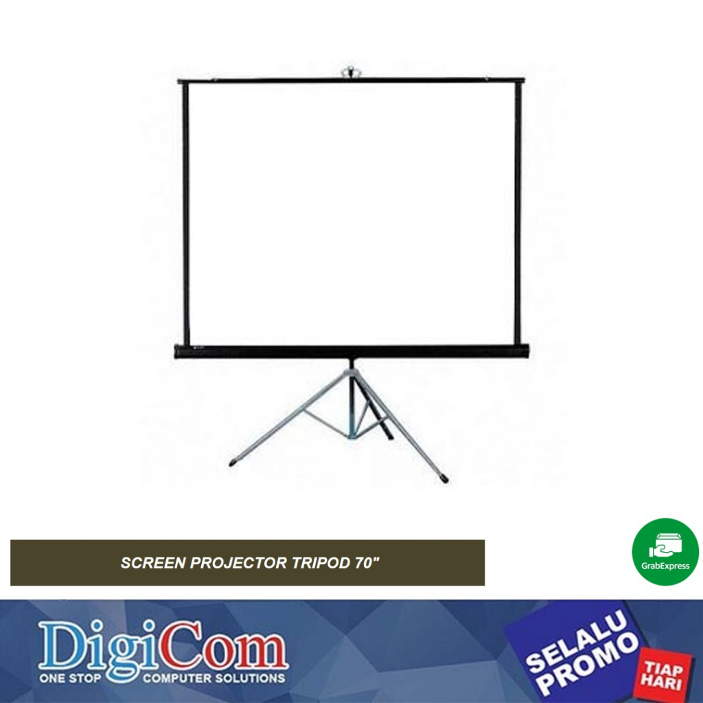 Jual SCREEN PROJECTOR TRIPOD 70 Inch | Shopee Indonesia