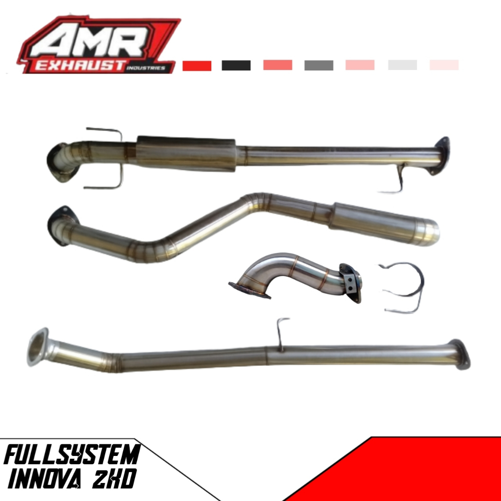 Jual KNALPOT FULLSYSTEM INNOVA/FORTUNER 2KD FULL STAINLESS - HIGH ...