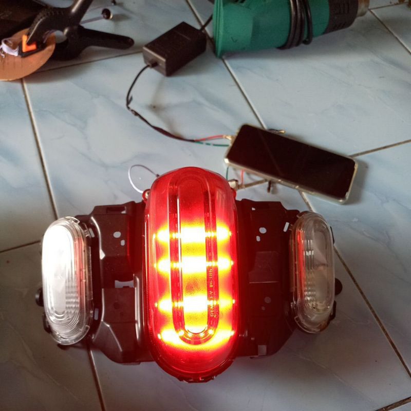 Jual lampu rem running yamaha fazzio | Shopee Indonesia