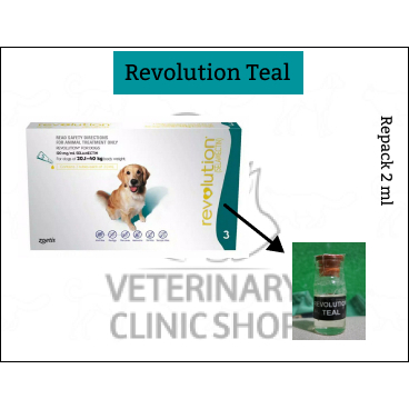Jual Revolution Teal Large Dog Obat Kutu Anjing Besar 2ml ORI REPACK ...