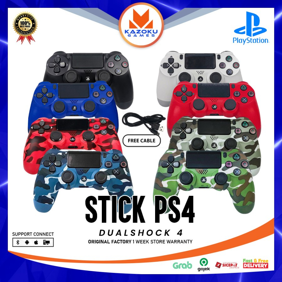 Jual STIK PS4 CONTROLER DS4 WIRELES PS4 OP | Shopee Indonesia