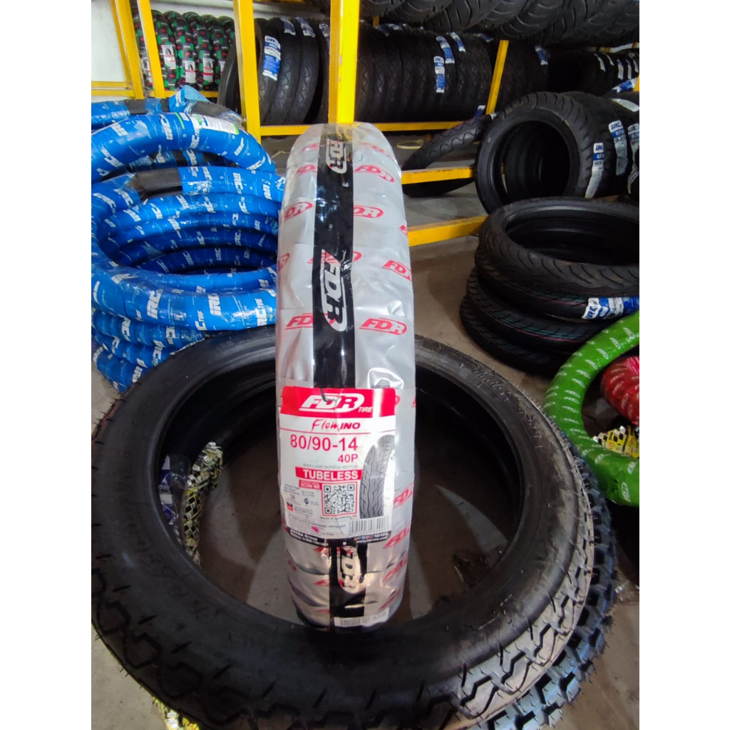 Jual FDR FLEMINO Ban Motor Matic Ring 14 Ukuran 80/90-14 Tubeless Beat ...