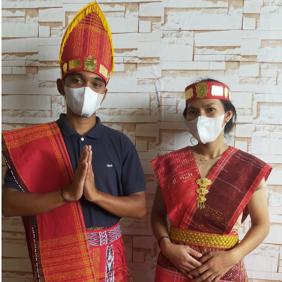 Jual baju adat batak / set ulos pesta batak / prawed / prawedding ...