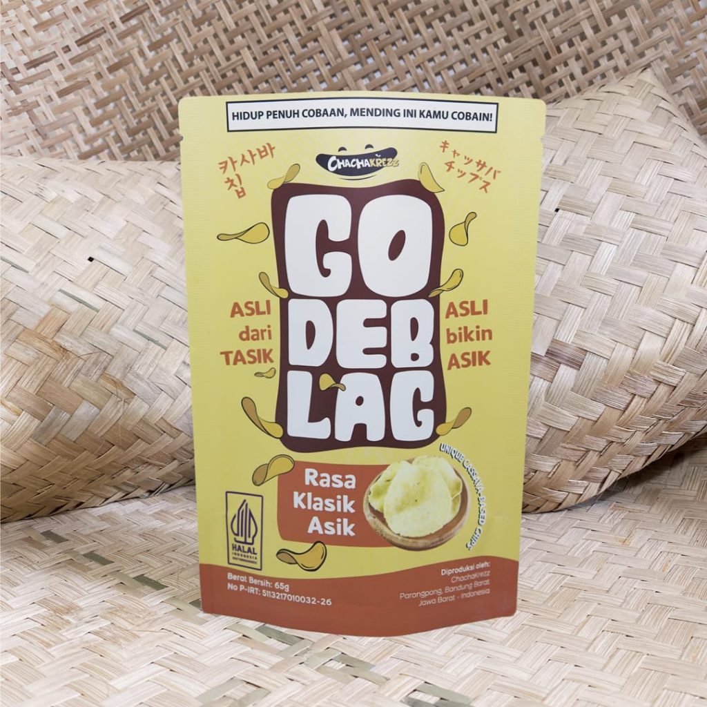 Jual KRIPIK GODEBLAG RASA KLASIK ASIK 65GR | Shopee Indonesia