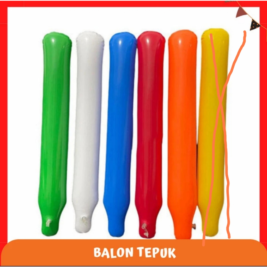 Jual balon tepuk warna satuan bagus bahan pvc balon renang SATUAN ...