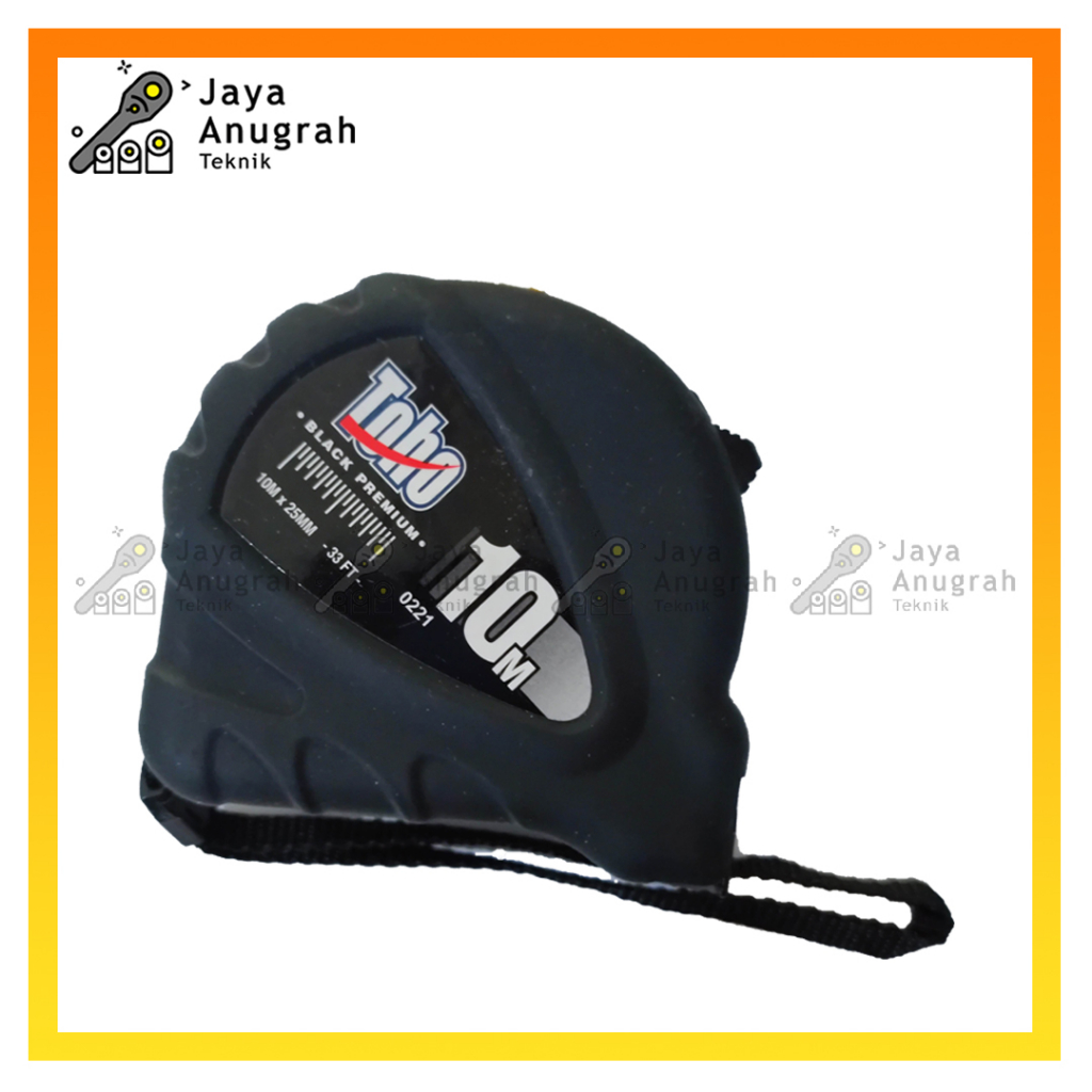 Jual Meteran Rol Toho Black 10m x 25mm / Measuring Tape 10m | Shopee ...