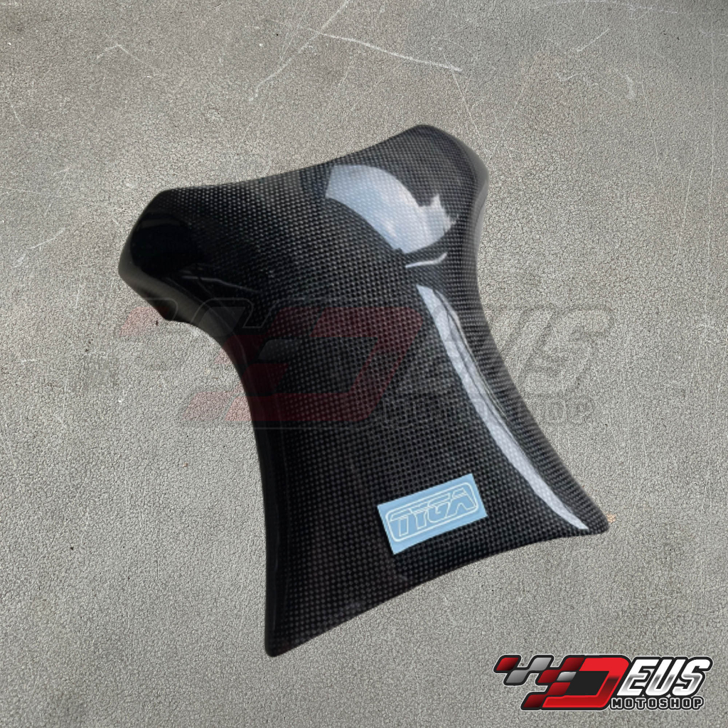 Jual Tank Pad Carbon Ninja RR Motif Plain TYGA + Stiker Cover Tangki ...