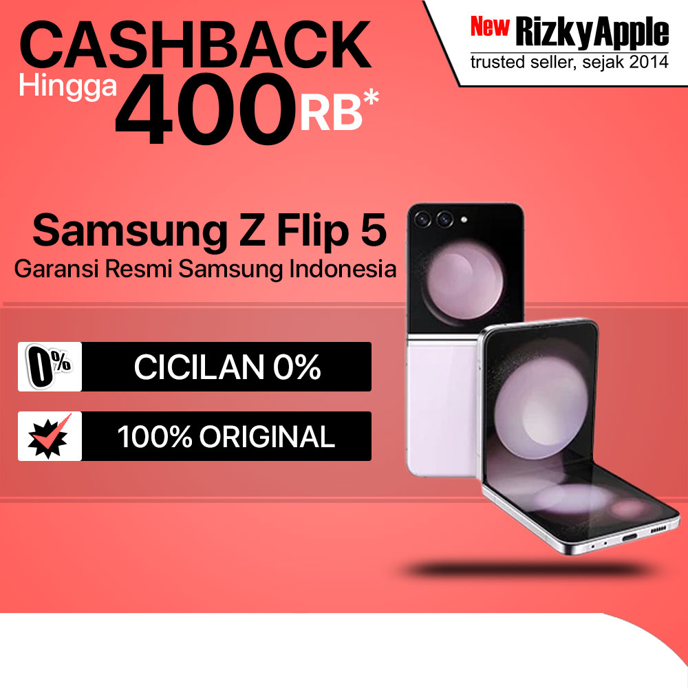 Jual RESMI SEIN Samsung Galaxy Z Flip 5 5G 8GB / 512GB 256GB Mint ...