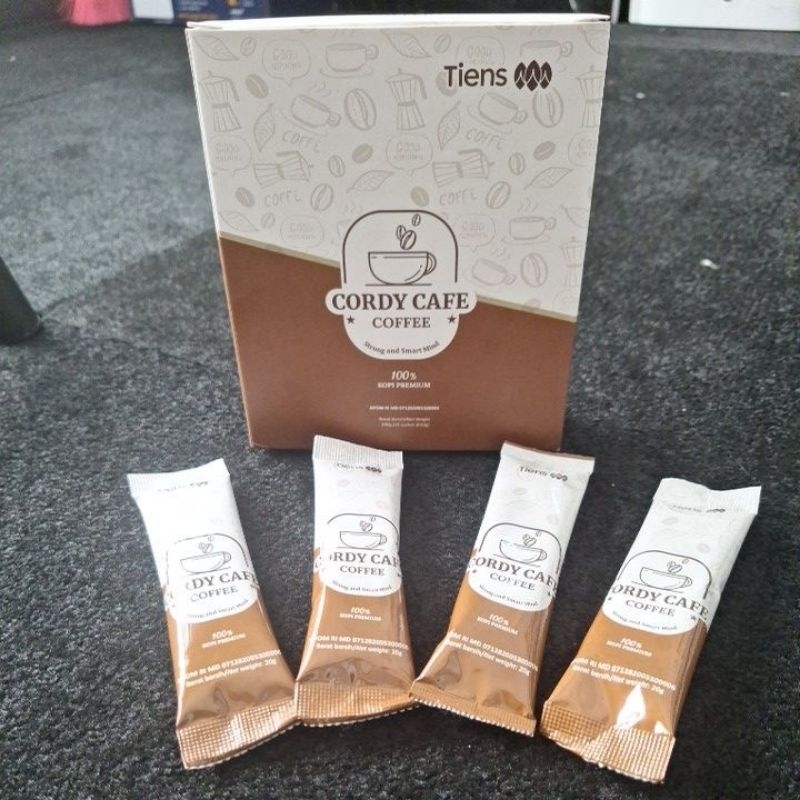 Jual Tiens Cordy Cafe Coffe Kopi Stamina Pria Kopi Sehat BPOM | Shopee ...