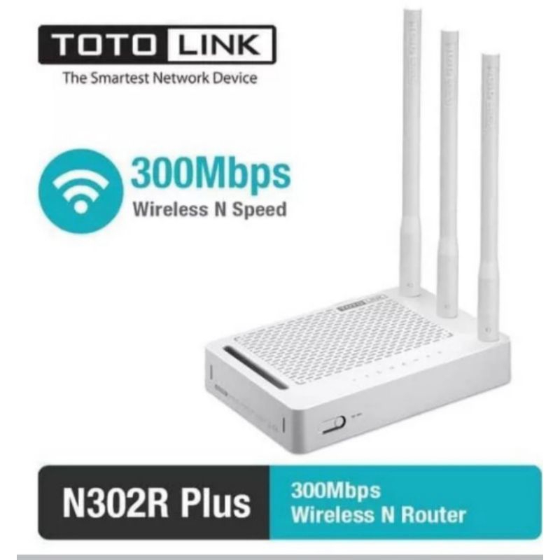 Jual Totolink 300Mbps n Router N302R Wirelessplus (Totolink ) | Shopee ...
