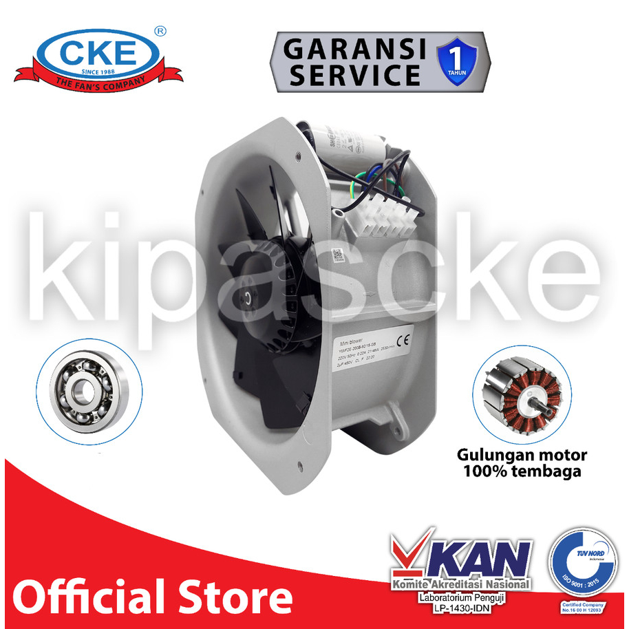 Jual AC Axial Compact Fan 8 inch MA-YWF-2E-200B Cooling Fan | Shopee ...