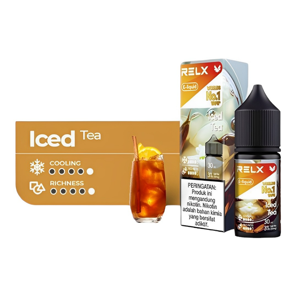 Jual RELX Iced tea Salt Nic 30ML by RELX | Shopee Indonesia