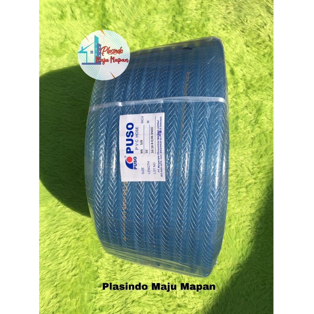 Jual Selang air benang bening 5/8 PER METER Puso - Selang taman 5/8 | Shopee Indonesia