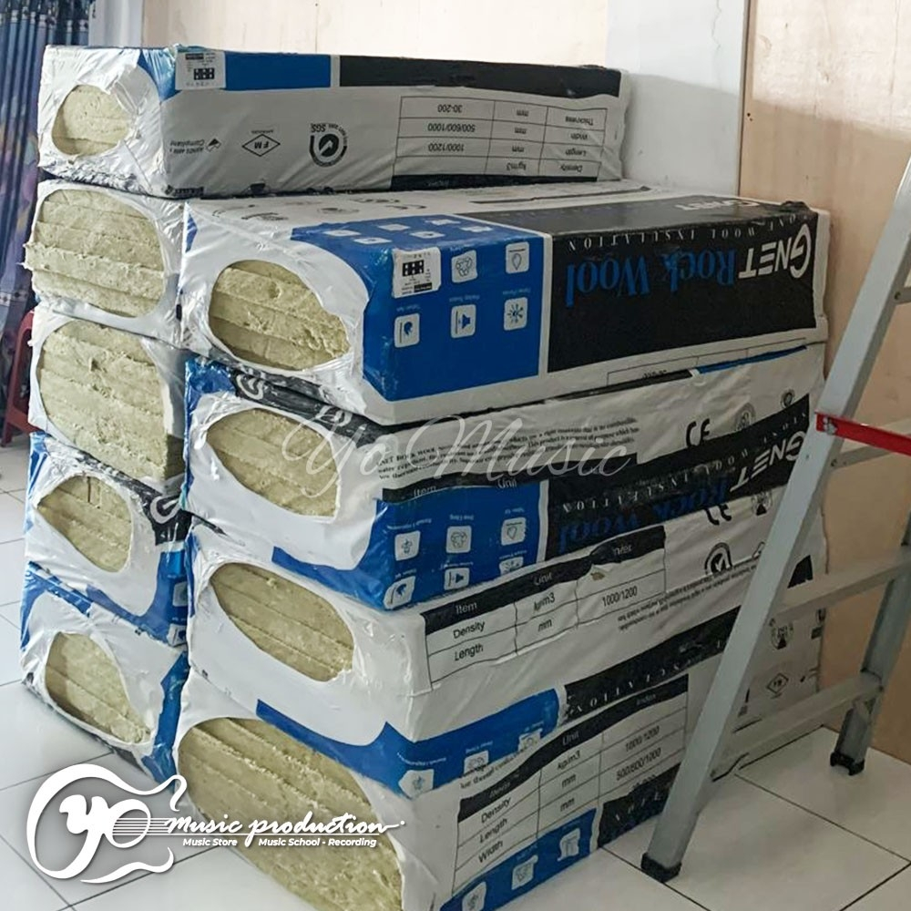 Jual Rockwool Peredam Suara Ruangan Music Gnet Original Import | Shopee Indonesia