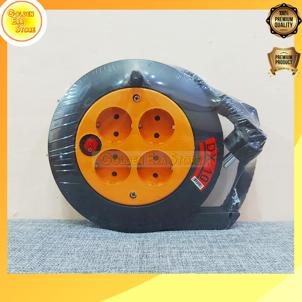 Jual Kabel Roll Box Warna DX-10 dan Dx-15 4 Lubang + Lampu Indikator ...