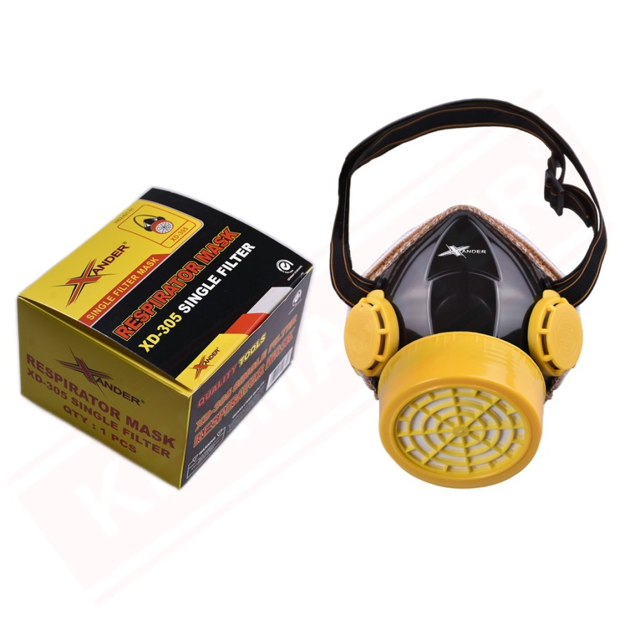 Jual Xander Masker Obat Chemical Gas Respirator Kimia Graffiti XD305 ...