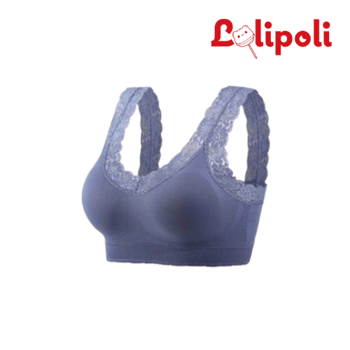 Jual Lolipoli Bra Wanita Tanpa Kawat Tali Renda Bahan Halus Pakaian Dalam Bralete Elastis Sexy ...
