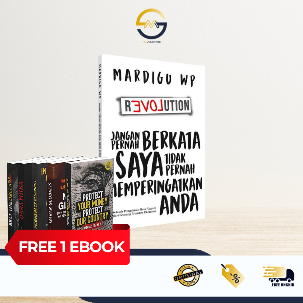 Jual Original Buku Revolution by Bossman Mardigu W.P- Membongkar konspirasi kapitalis di ...