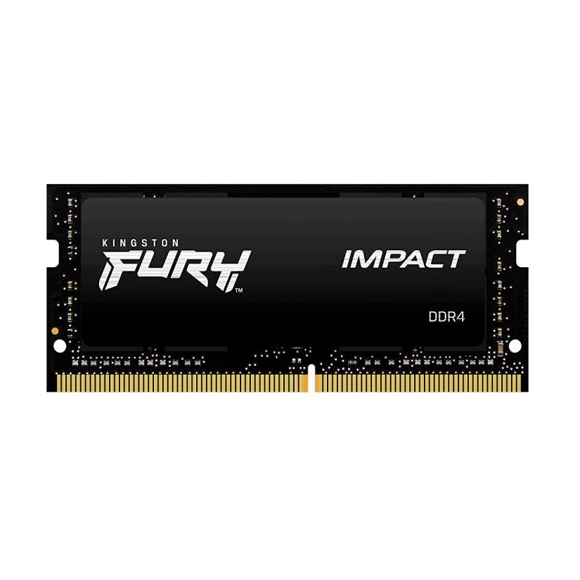 Jual MEMORY KINGSTON FURY IMPACT SODIMM DDR4 8GB / 16GB 3200Mhz | Shopee Indonesia