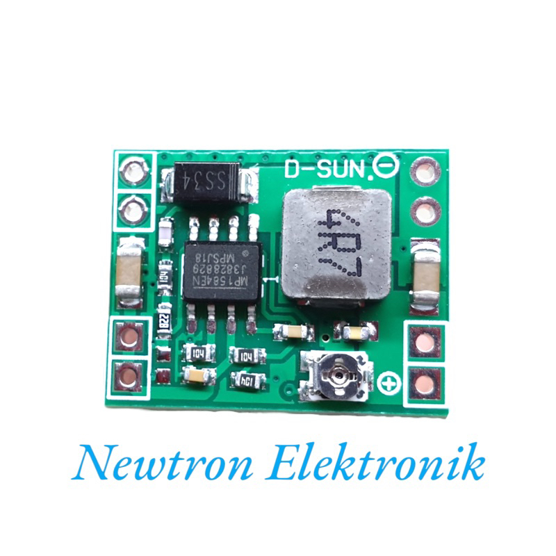 Jual Step Down LM2596S Modul LM2596 Mini Dc-Dc 3A 4.5-28V To 0.8-20V ...