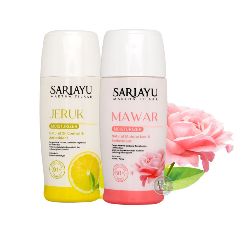 Jual Sariayu Moisturizer pelembap mawar/jeruk 35ml | Shopee Indonesia