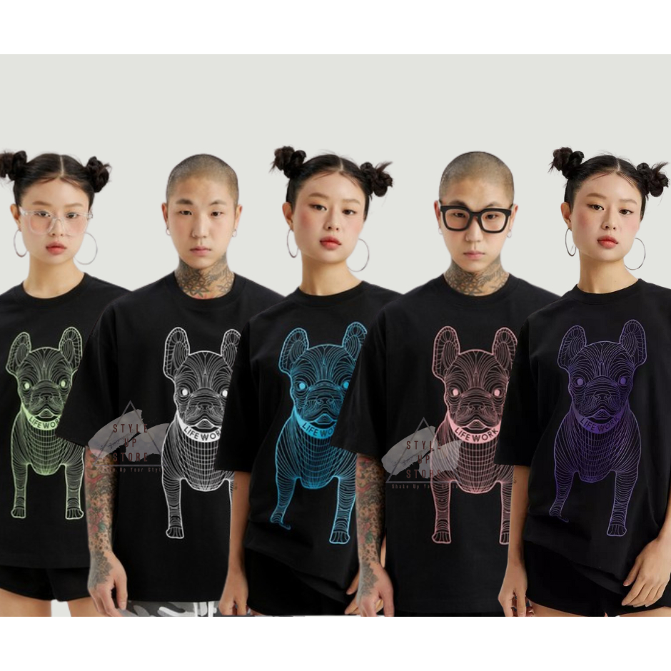 Jual [ STYLEUPSTORE ] LIFEWORK TSHIRT RADOG OVERSIZE | Shopee Indonesia