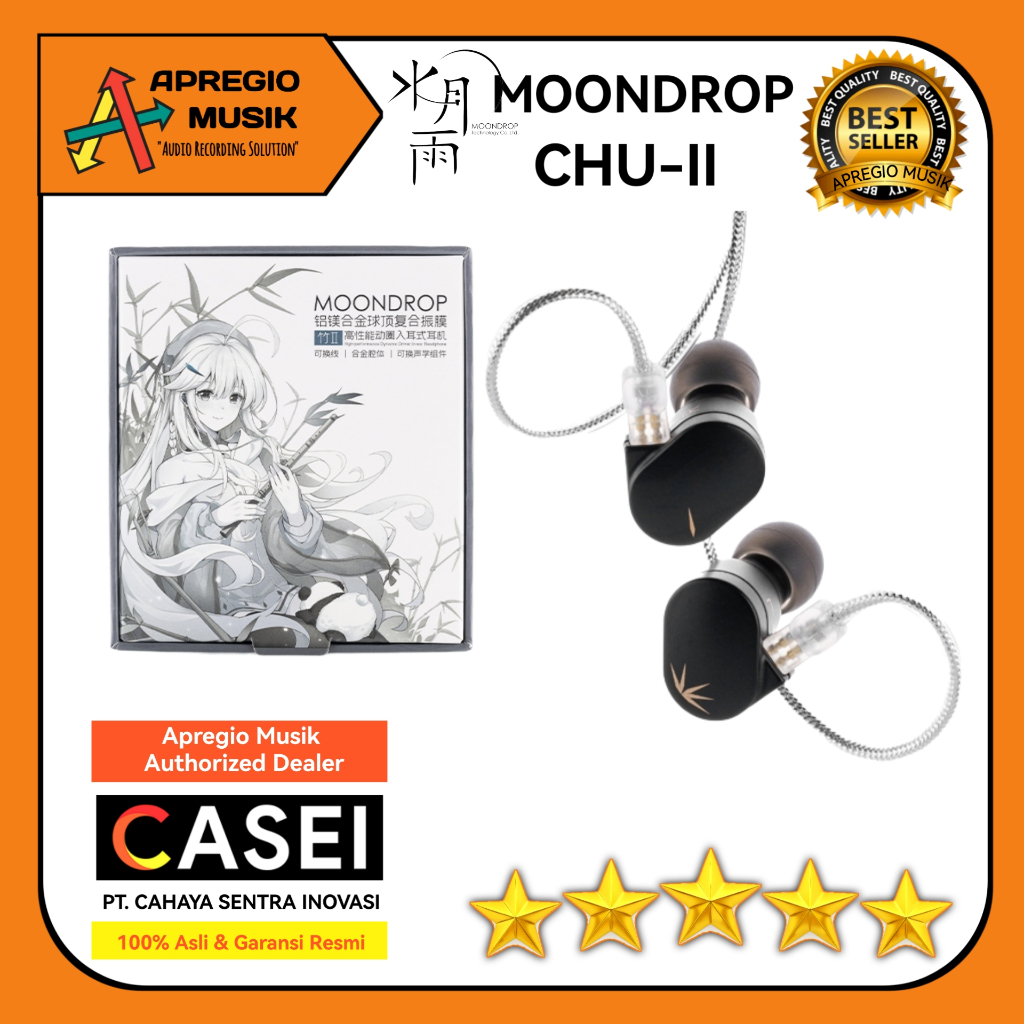 Jual Moondrop CHU2 / CHU 2 / CHU II Dynamic Driver in Ear Monitor Earphone | Shopee Indonesia