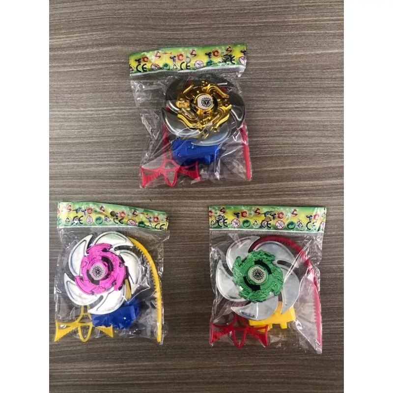 Jual Mainan Gasing Besi Tarik / Gasing Beyblade 8cm | Shopee Indonesia