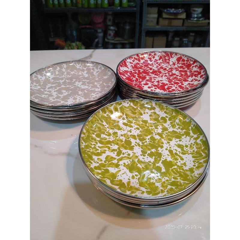 Jual Lepek tatakan gelas blirik stainless tebal ukuran 15cm | Shopee ...