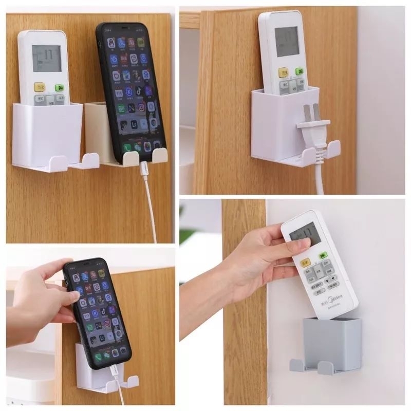 Jual RAK CHARGER 2in1 HP Tempel / Tempat Dudukan Handphone Remote AC/TV ...
