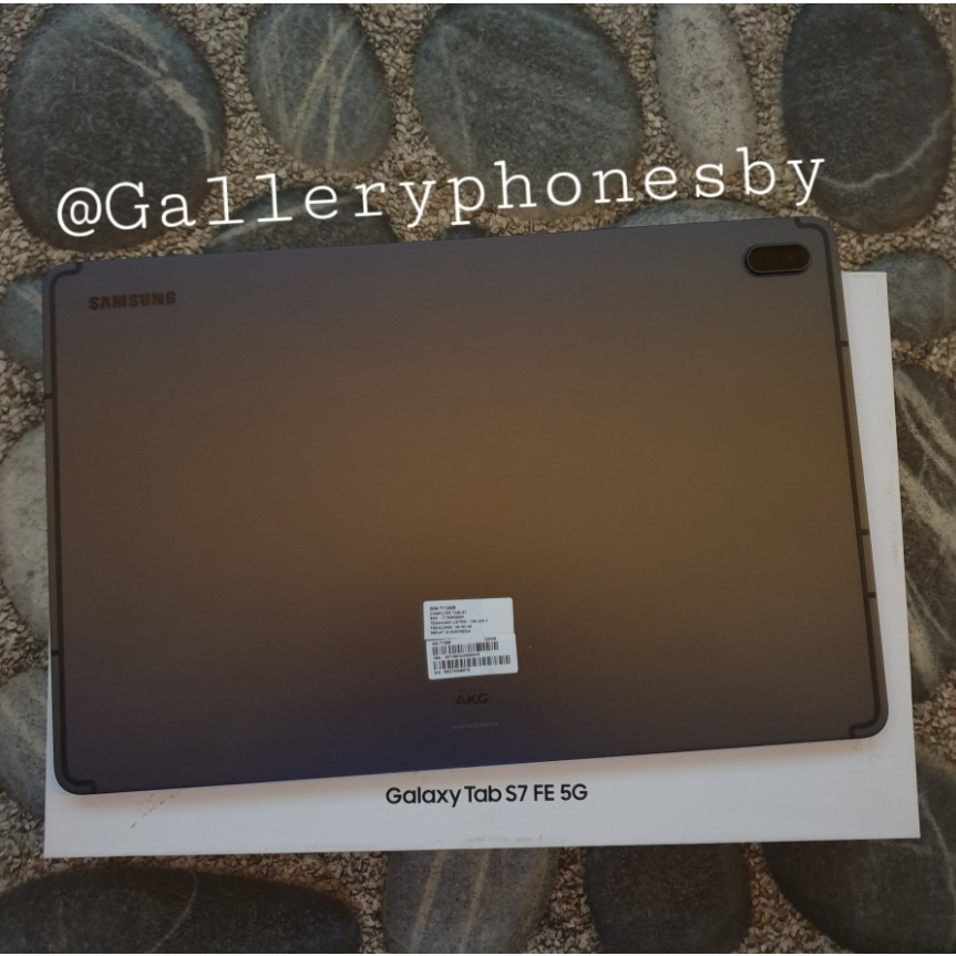 Jual SAMSUNG TAB S7 FE 6/128 BLACK WITH KEYBOARD SEIN SECOND | Shopee Indonesia