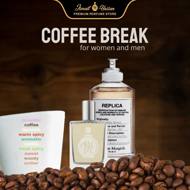 Jual Replica Coffee Break by Ismail Hassan Parfum - Parfum EDP Unisex ...