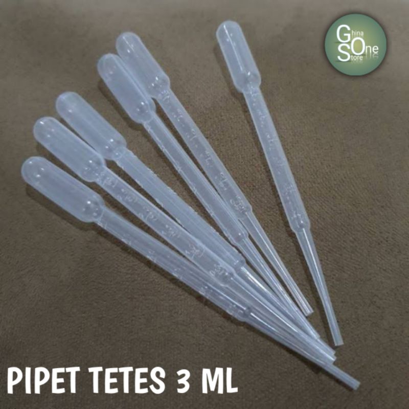 Jual Pipet tetes makanan obat minuman 3ml | Shopee Indonesia