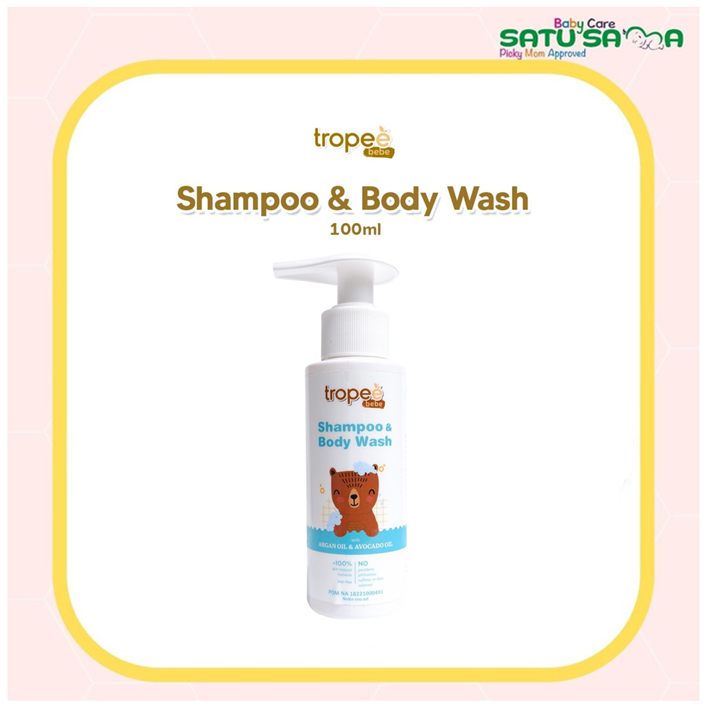 Jual TROPEE SHAMPOO & BODY WASH 100 ML | Shopee Indonesia
