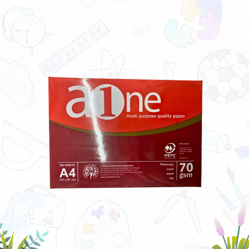 Jual KERTAS HVS AONE A4 70GSM / HVS A4 70GSM / KERTAS HVS A4 / HVS A4 ...
