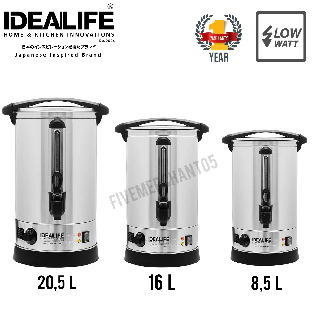 Jual Water Boiler IDEALIFE IL 120C IL 120B IL 120A Pemanas Air 16 L 8,5 ...