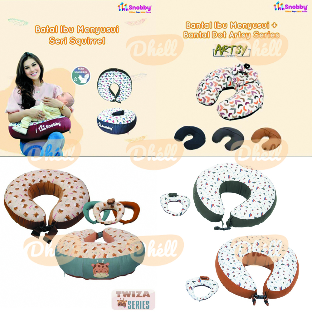 Jual Snobby Bantal Menyusui Snobby Seri Squirrel / Twiza / Artsy / Swan ...