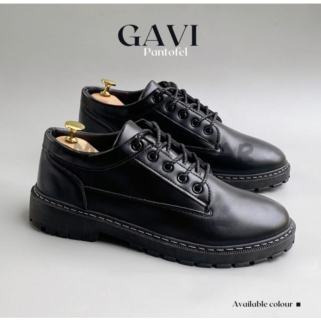 Jual MENFOOTGEAR Gavi Sepatu Pantofel Pria Sepatu Kerja Kantor Formal Sepatu Sekolah Docmart ...