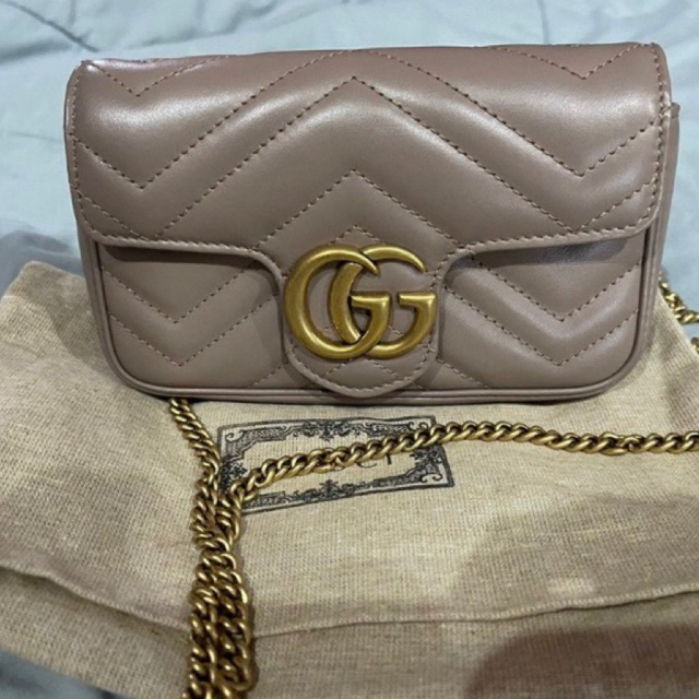 Jual Gucci Bag Marmont mini Authentic | Shopee Indonesia