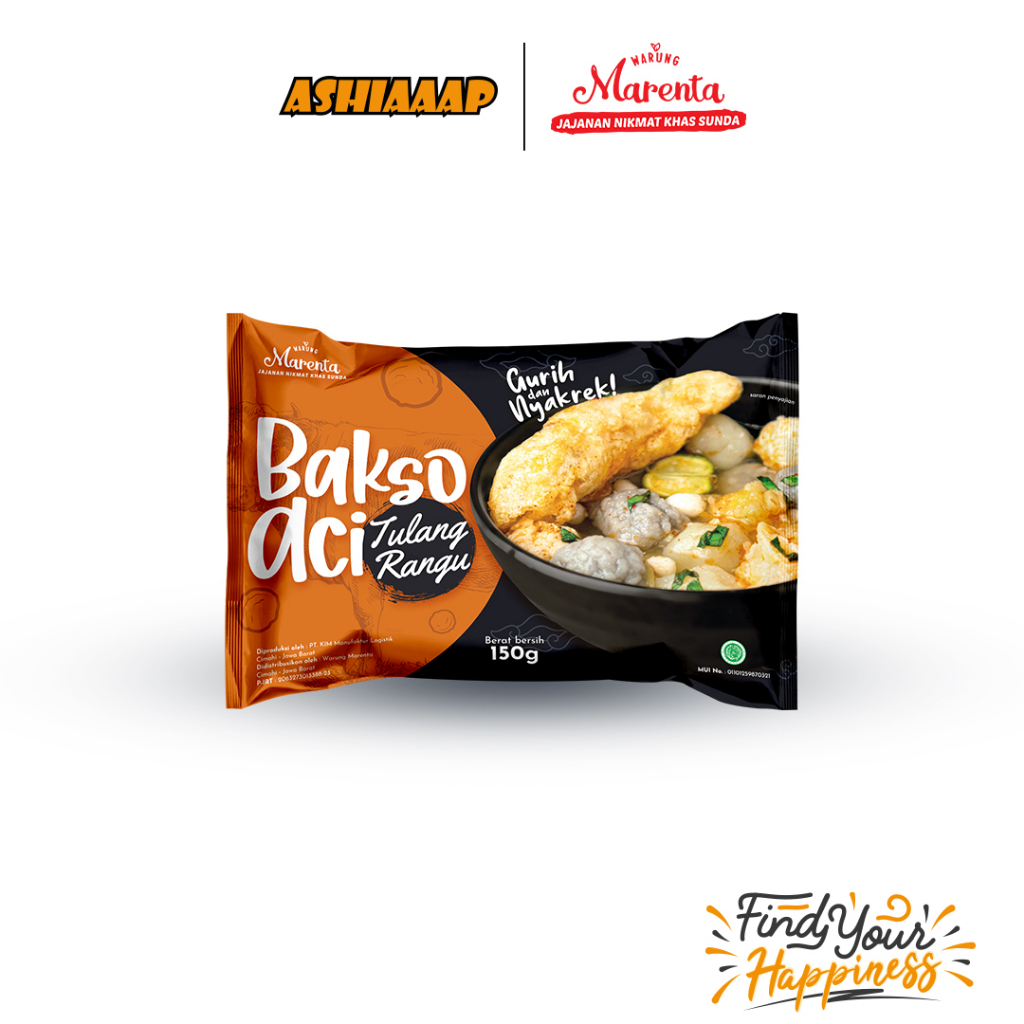 Jual ASHIAAAP X Marenta Baso Aci Pedas Tulang Rangu (150gr) | Shopee ...