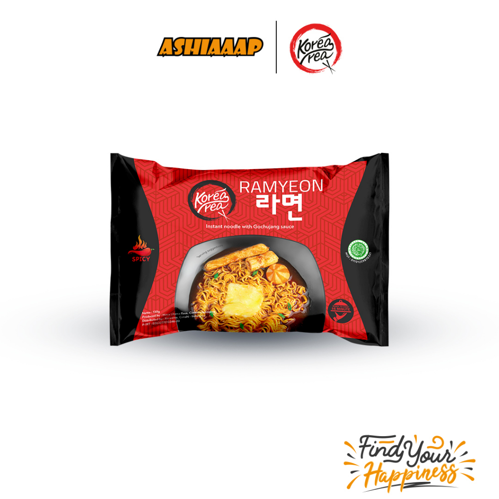 Jual Ashiaaap X Korearea Ramyeon Halal / Mie Pedas Instan Makanan Korea ...